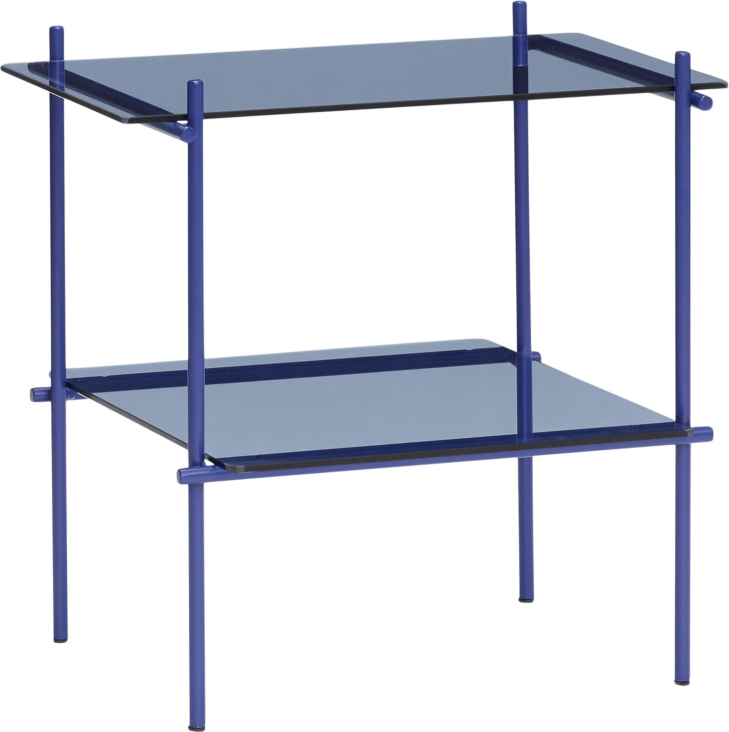 Niche Side Table Square Small Blue